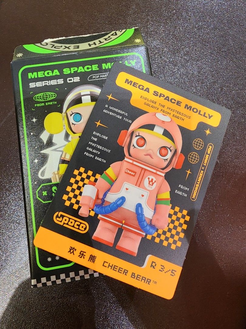 Popmart Molly Cheer bear - Secret, Hobbies & Toys, Toys & Games on ...