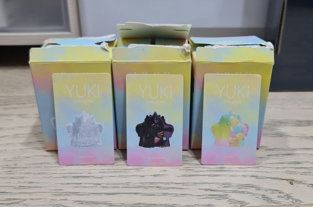 Popmart Yuki, set of 3 pcs, Hobbies & Toys, Toys & Games on Carousell