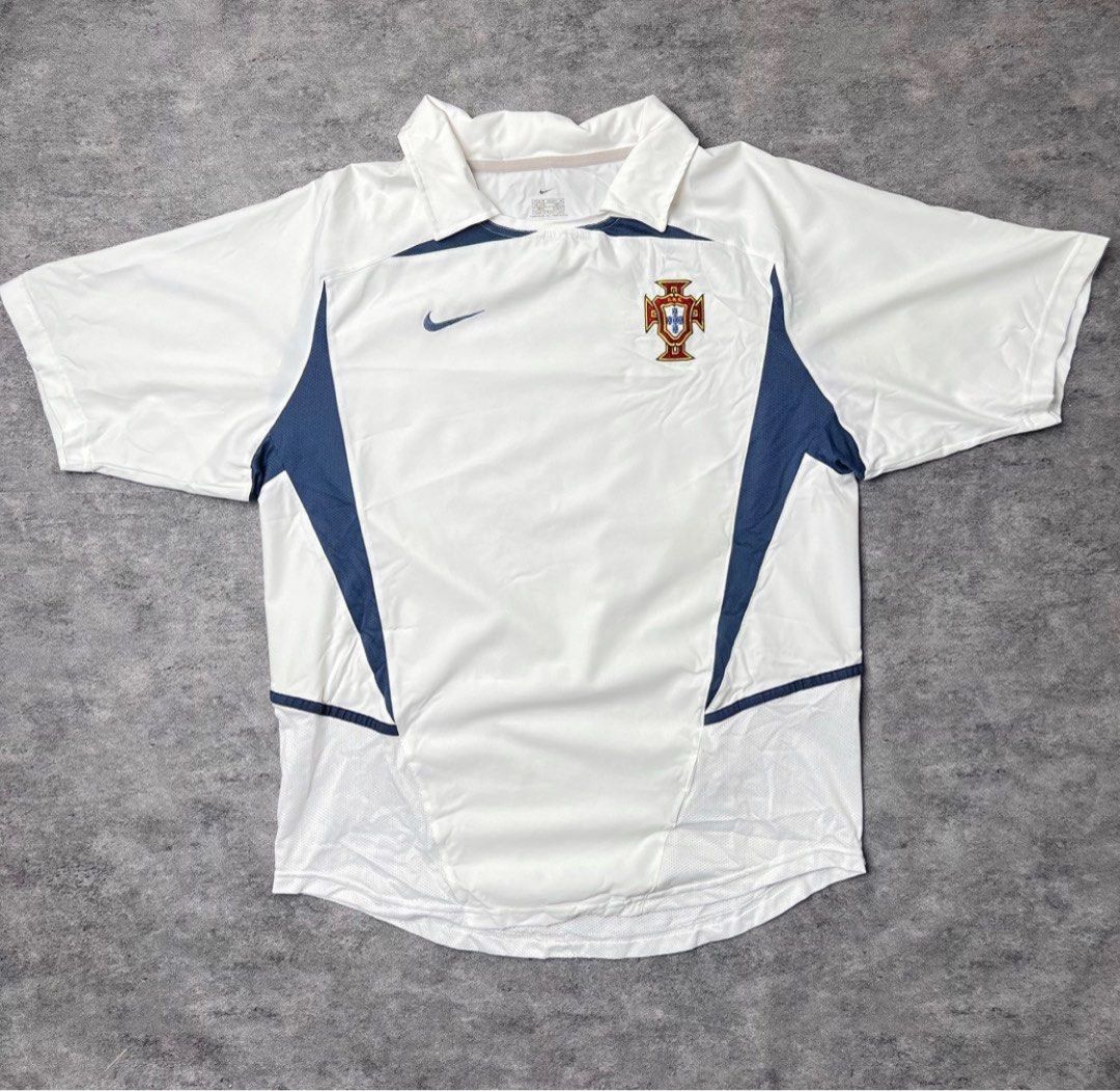 PORTUGAL HOME & AWAY SIZE M world cup 2002 soccer/football jersey/kit ...