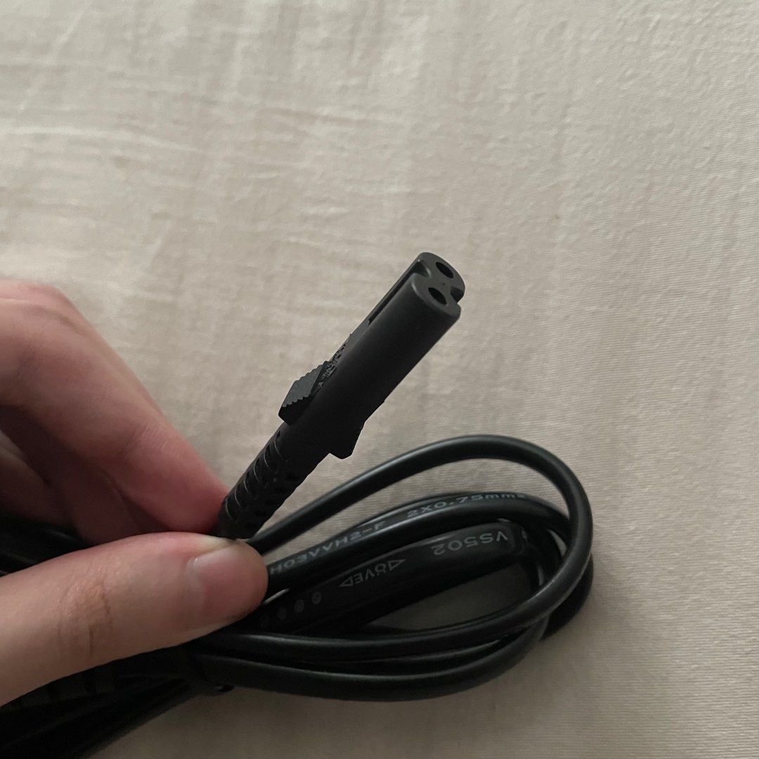 Power Cord 1.80M UK-C7 Volex Safety Mark 3pin Plug BS-1363/A ASTA Wire ...