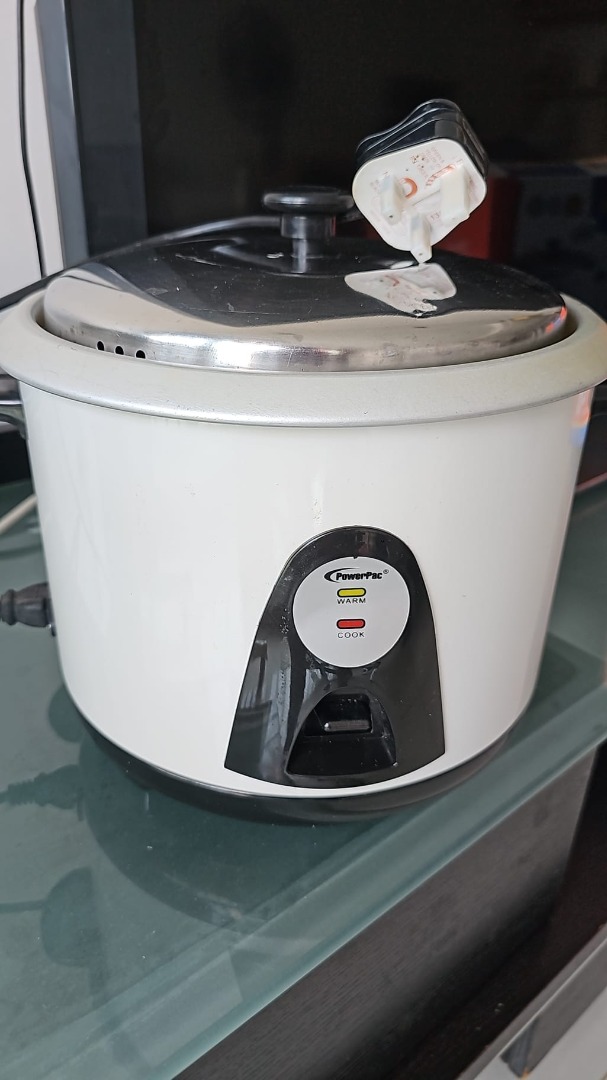 Power Pac Rice Cooker 1.8 Liters, TV & Home Appliances, Kitchen ...