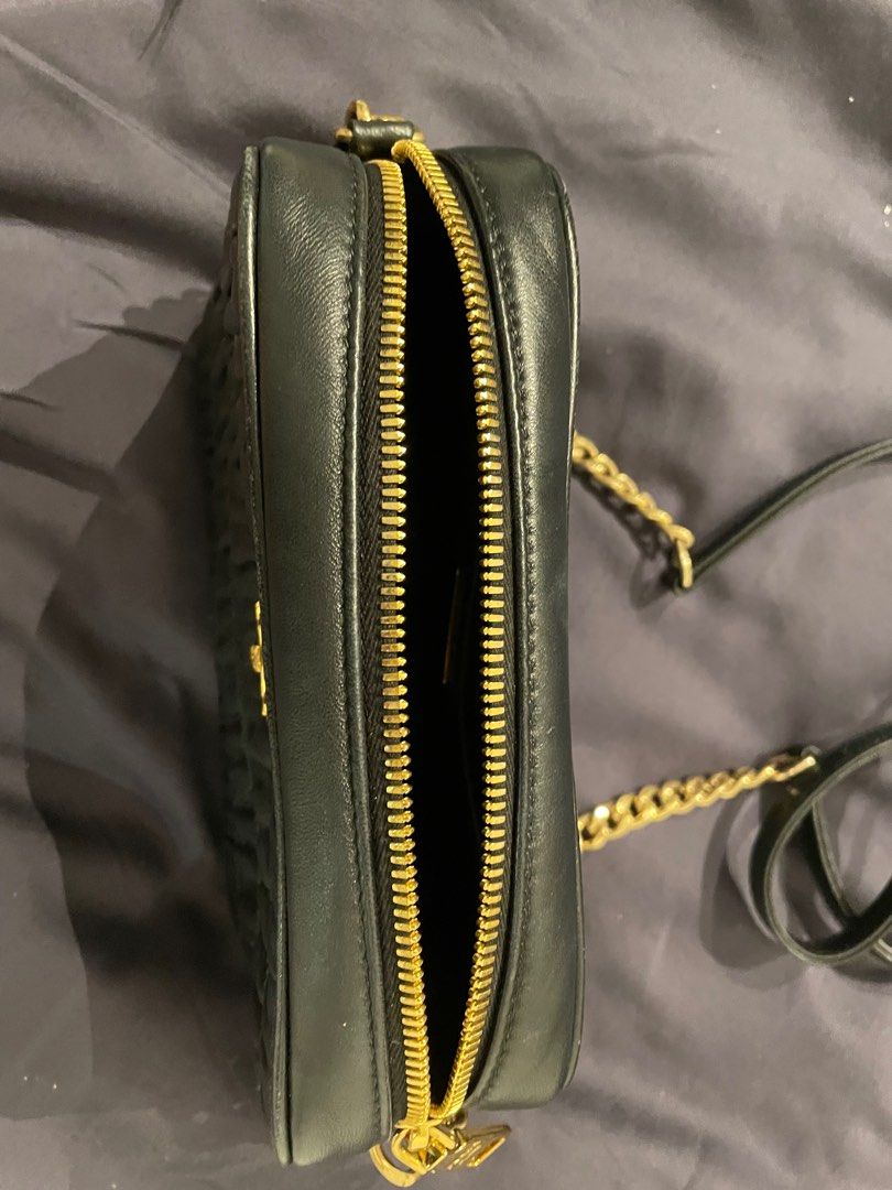 Prada black mini sling bag, Luxury, Bags & Wallets on Carousell