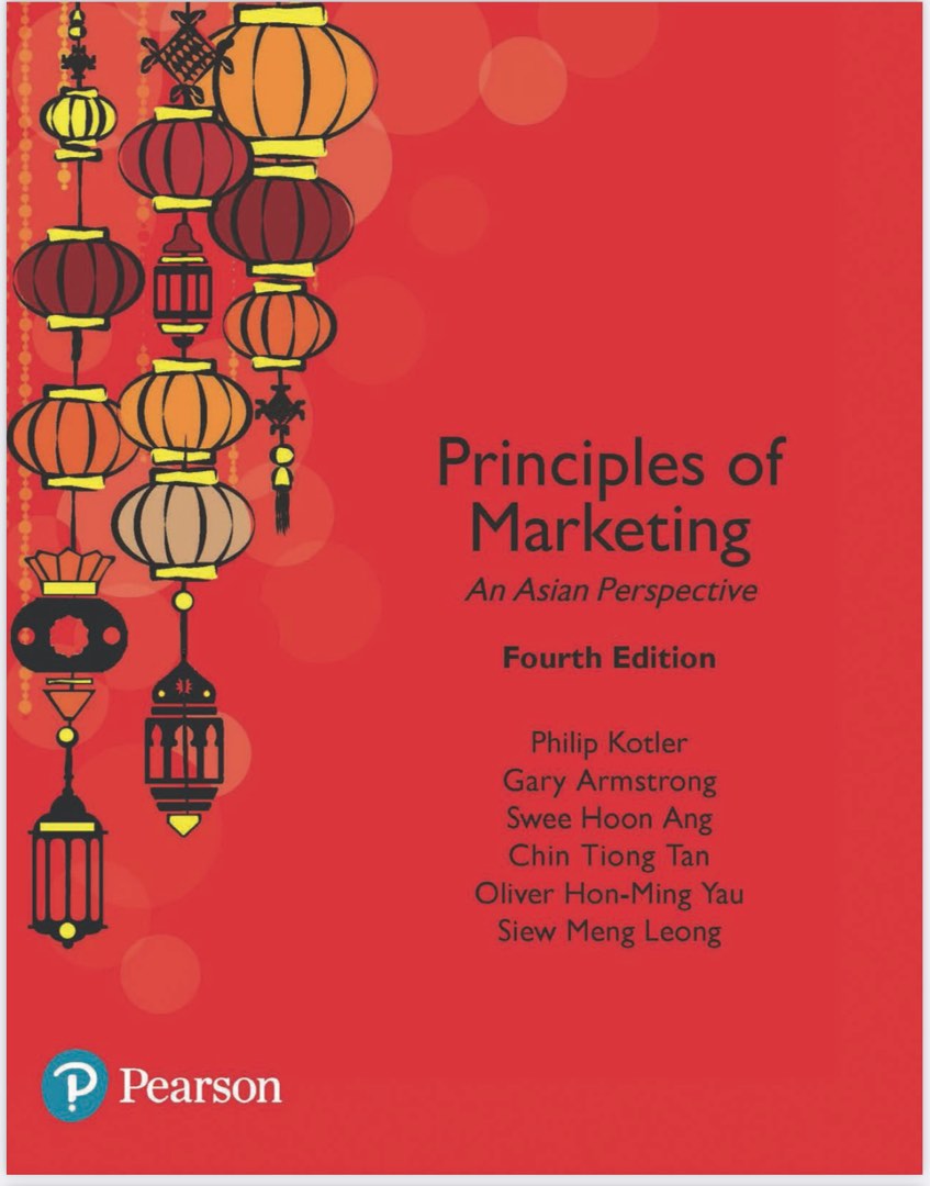 Principle of Marketing Textbook Pearson 4th edition, Hobbies & Toys ...