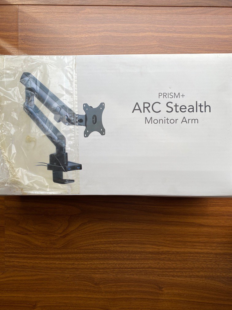 Prism+ Arc Stealth Monitor Arm, Computers & Tech, Parts & Accessories ...