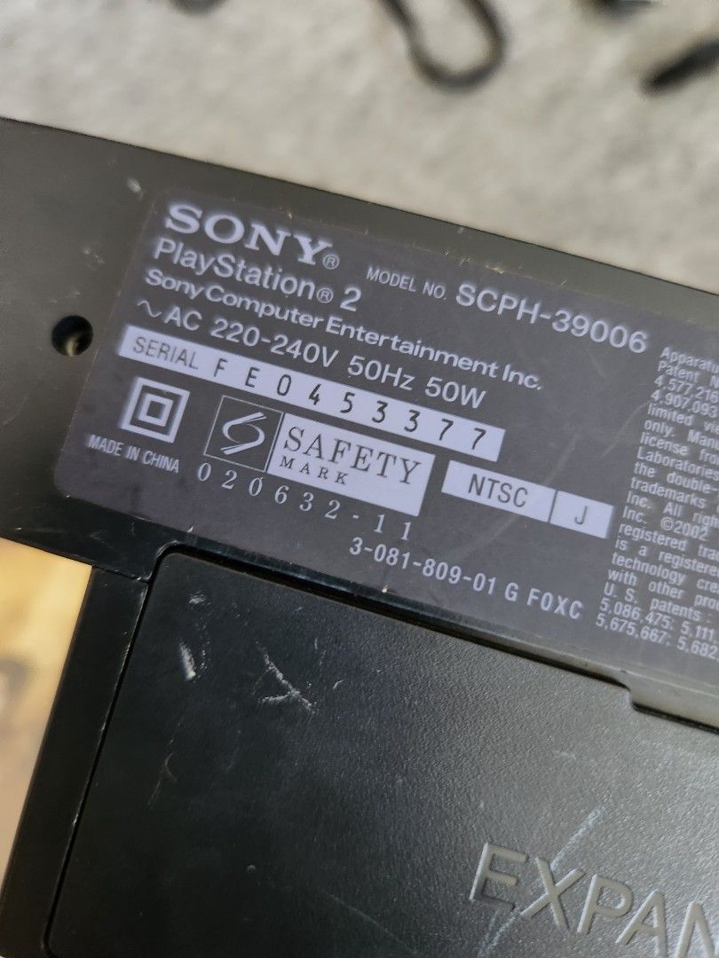 PS2 Original fat, Video Gaming, Video Game Consoles, PlayStation on ...