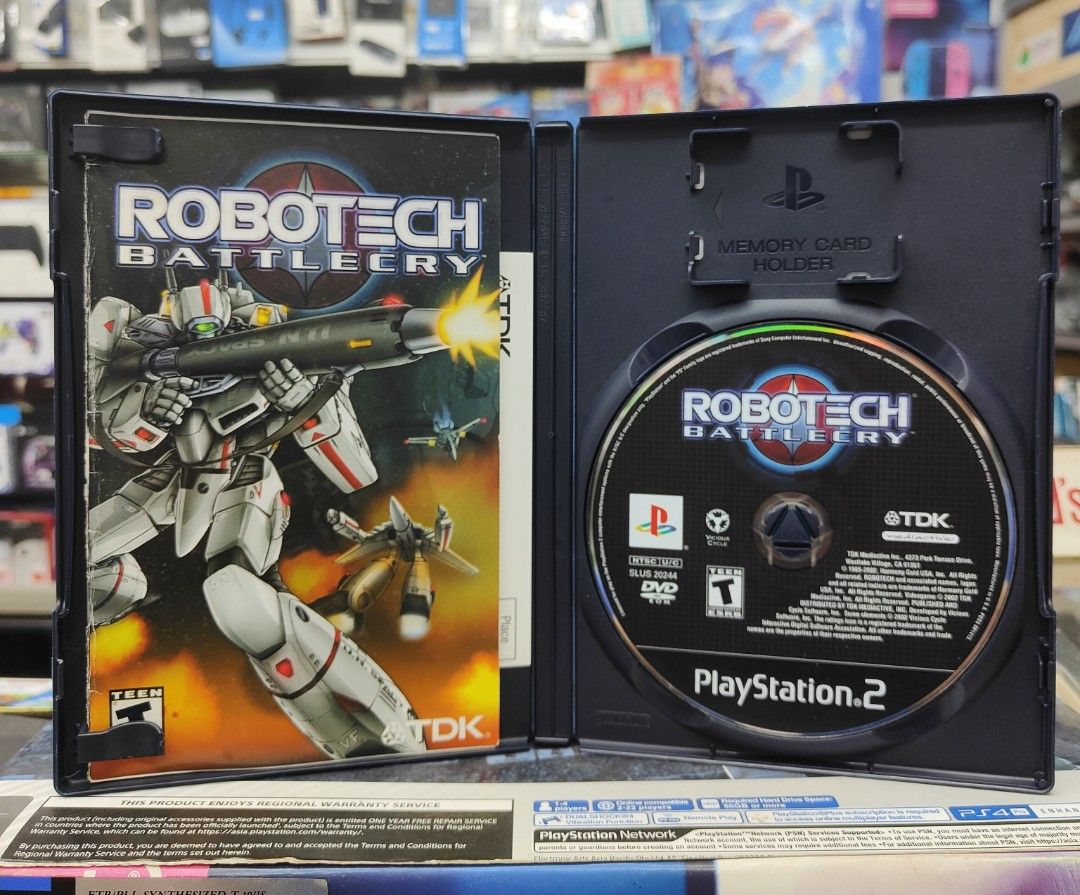 PS2 Robotech Battlecry, Video Gaming, Video Games, PlayStation on Carousell
