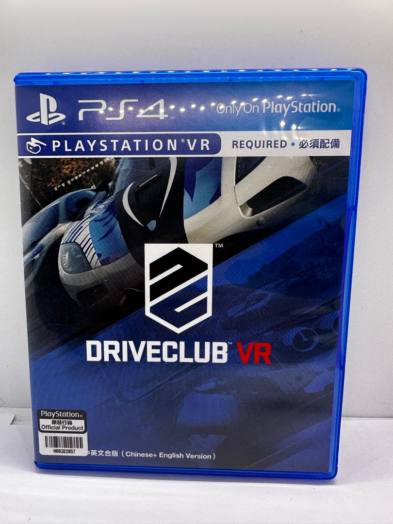 PS4 VR Drive Club VR 中英文版, 電子遊戲, 電子遊戲, PlayStation - Carousell