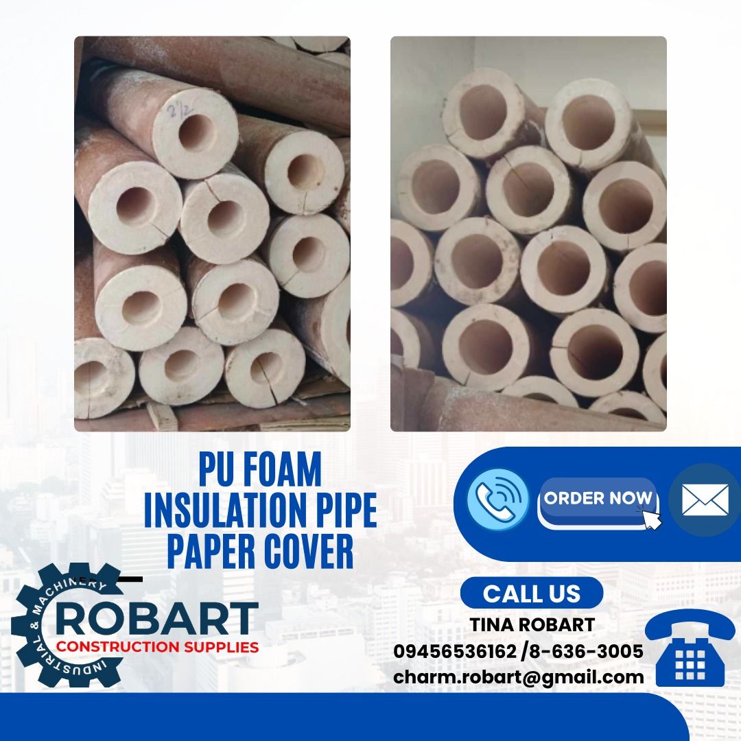 PU Foam Insulation Pipe Paper Cover on Carousell