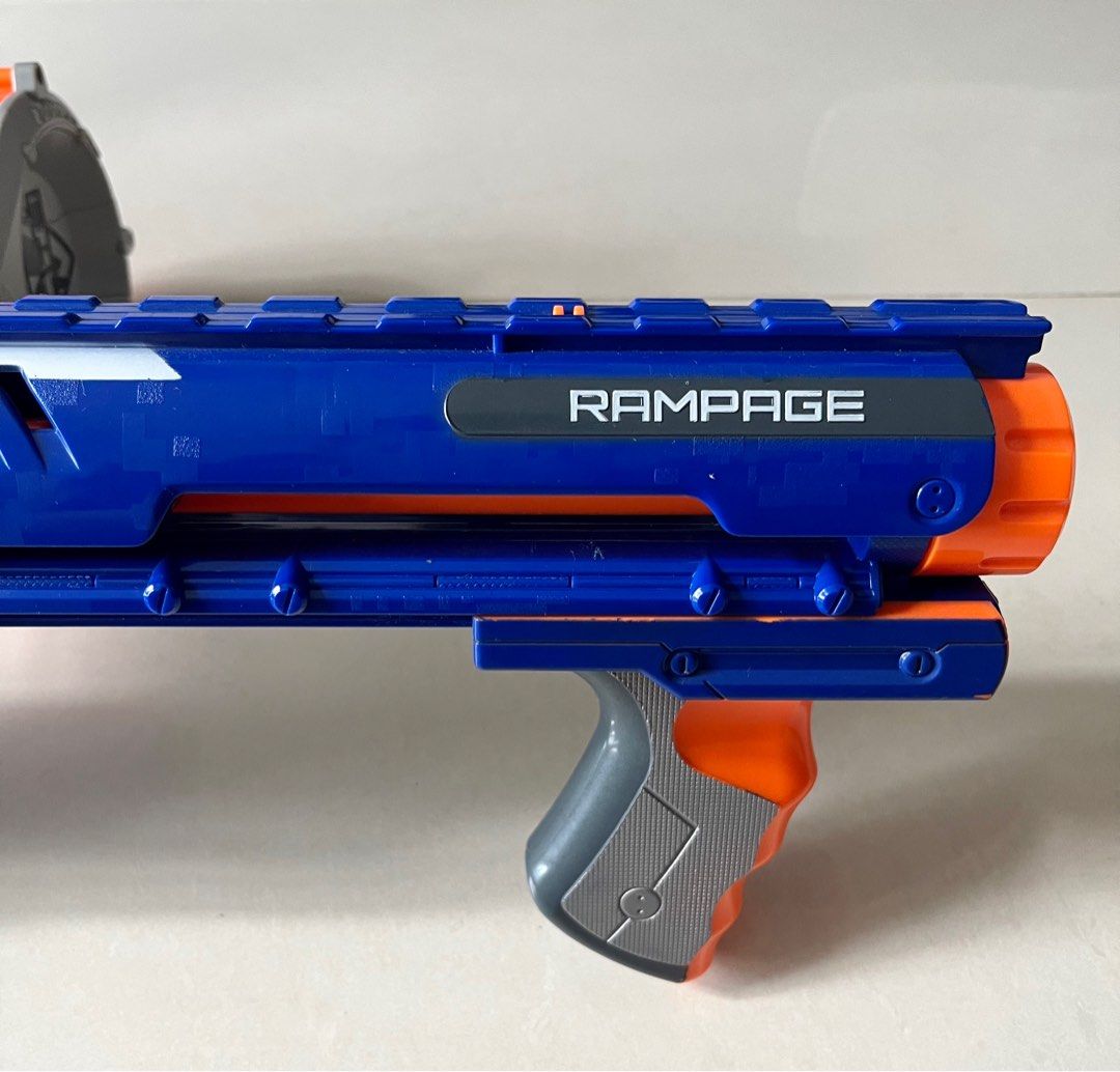 Rampage Nerf N-Strike Elite Toy Blaster Gun, Hobbies & Toys, Toys ...