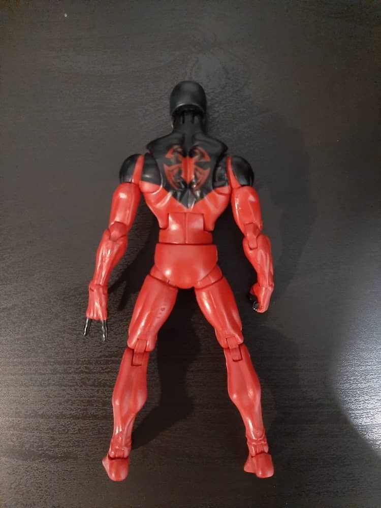 RARE Hasbro Marvel Legends Rocket Racoon BAF Series Scarlet Spider-man ...