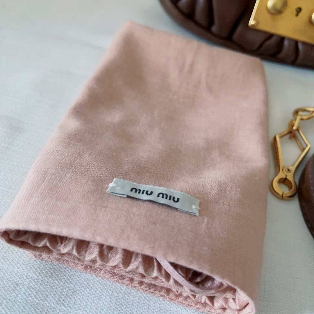 Rare Miu Miu Mini Coffer Bag, Women's Fashion, Bags & Wallets, Cross ...