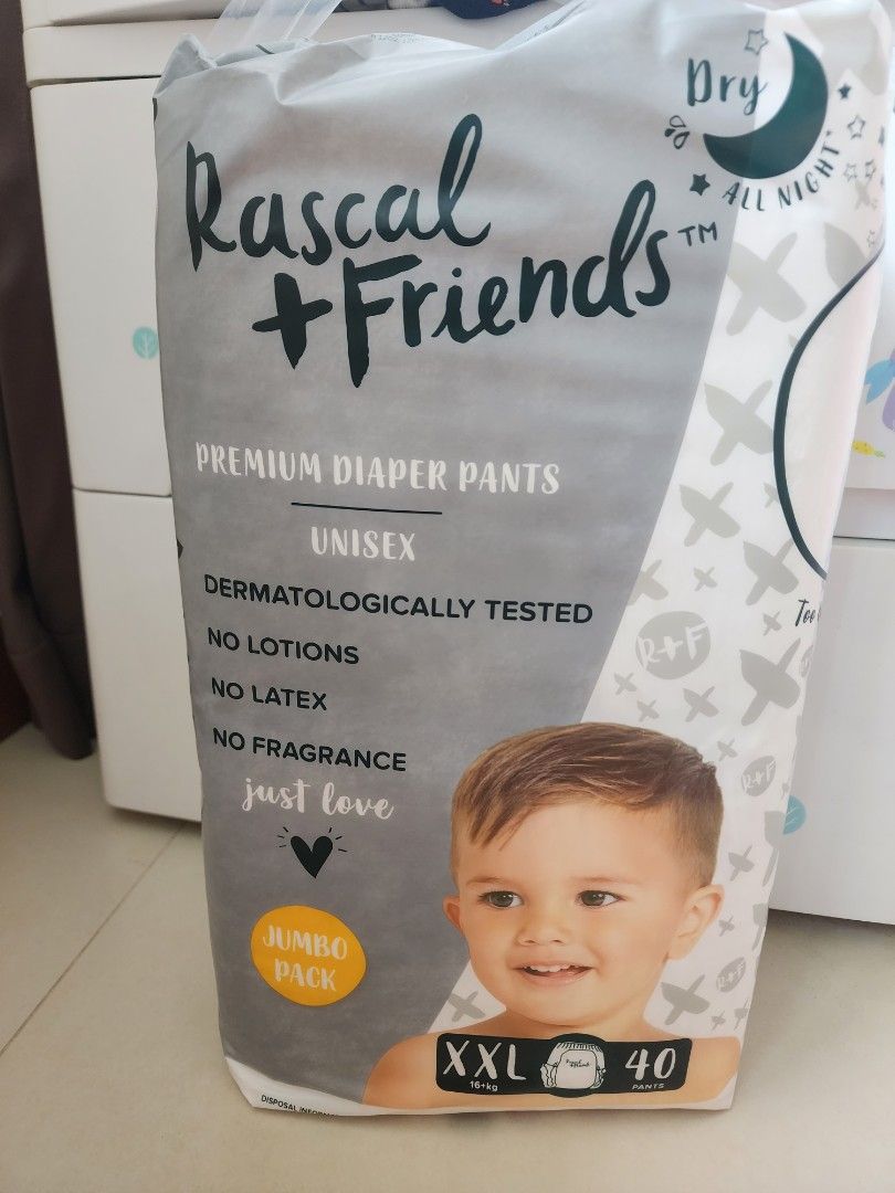 Rascal + Friends Diaper Pants XXL, Babies & Kids, Bathing & Changing ...
