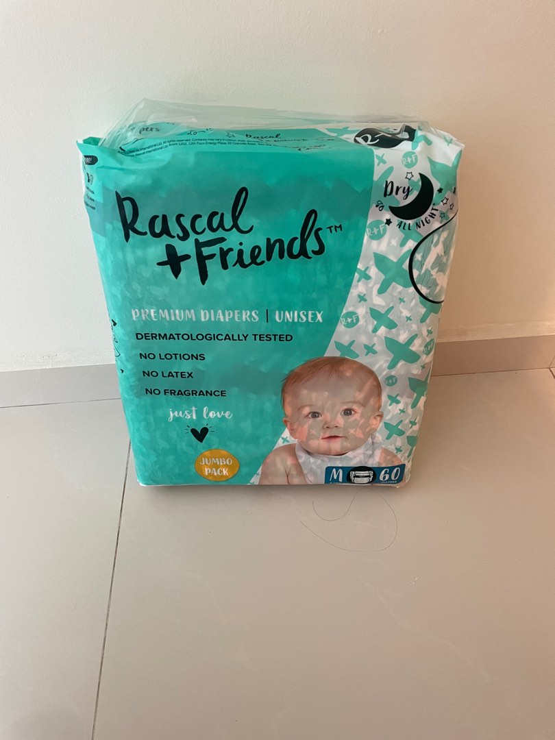 Rascal and friends diapers size M x 2 packs, Babies & Kids, Bathing ...