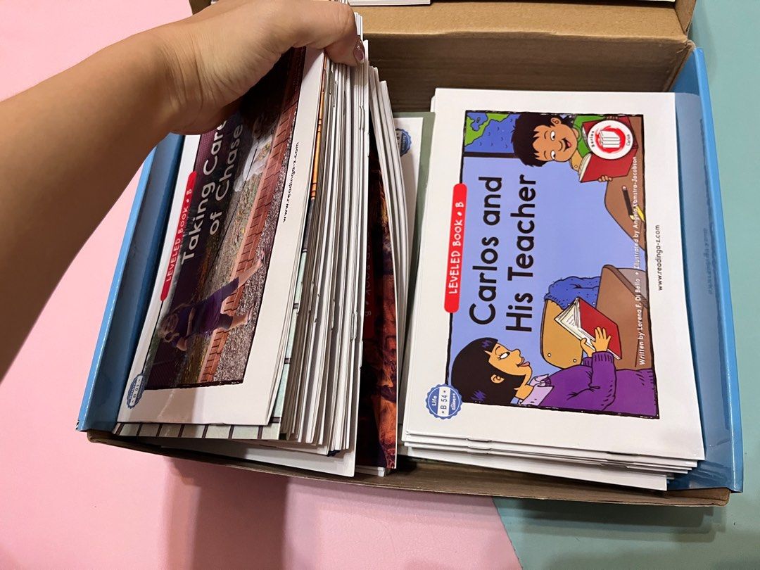 RAZ ReadingA-Z Leveled Book B級別 99本 分級閱讀 祖國版 BB繪本 英文書 親子閱讀 幼稚園, 興趣及遊戲 ...