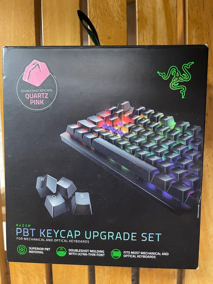 RAZER PBT KEYCAP UPGRADE SET FOR MECHANICAL AND OPTICAL KEYBOARDS ...