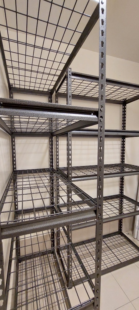 Ready for Pick-Up! Multi-Purpose Heavy Duty Metal Display Shelves/Racks ...