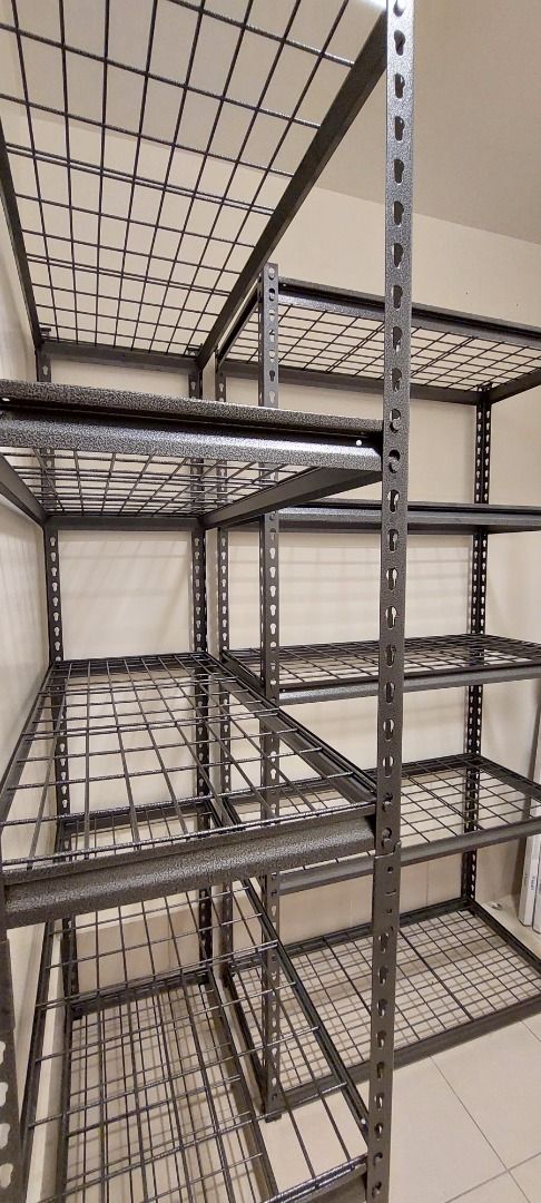 Ready for Pick-Up! Multi-Purpose Heavy Duty Metal Display Shelves/Racks ...