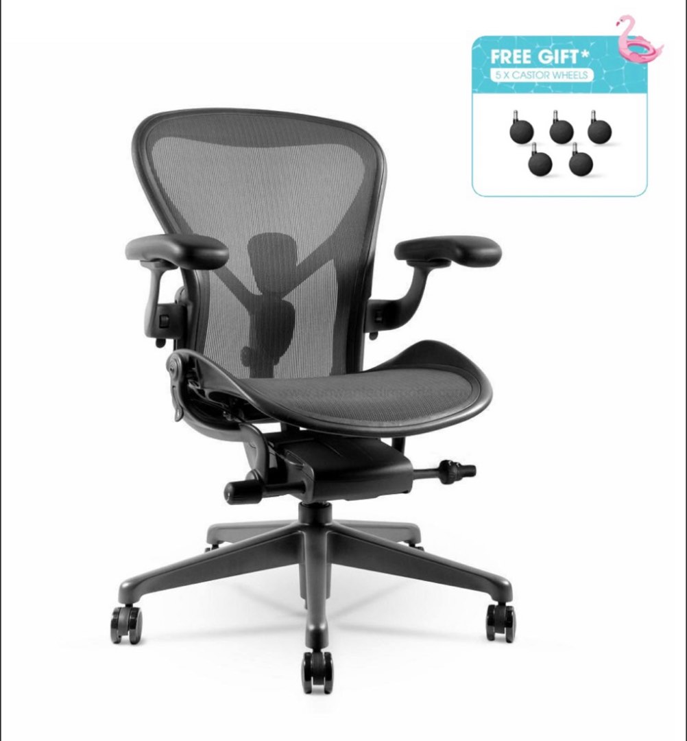 (READY STOCK)Herman Miller Aeron Remastered Ergonomic Chair - Free Hard ...