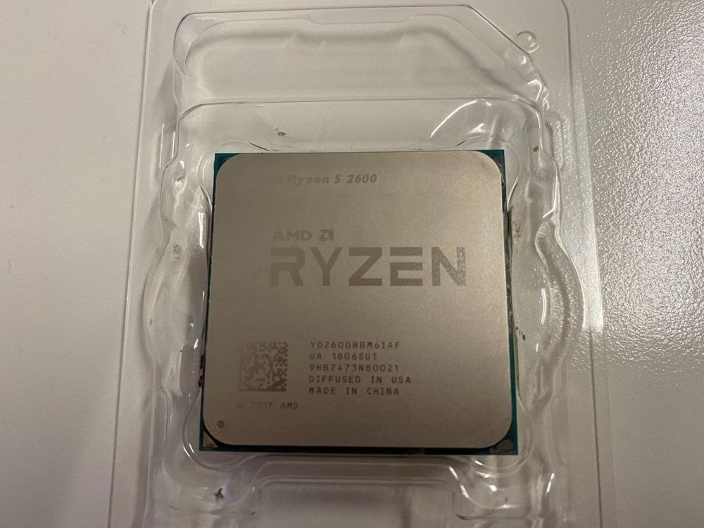 Ryzen 2600 CPU with Stock Fan, Computers & Tech, Parts & Accessories ...