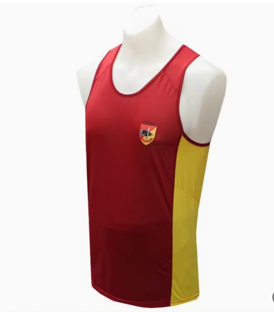 SAF army singlet, Men's Fashion, Activewear on Carousell