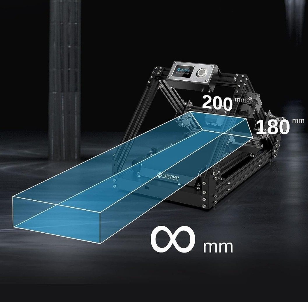 Sainsmart Infi 20 Belt 3D Printer, Computers & Tech, Printers, Scanners ...