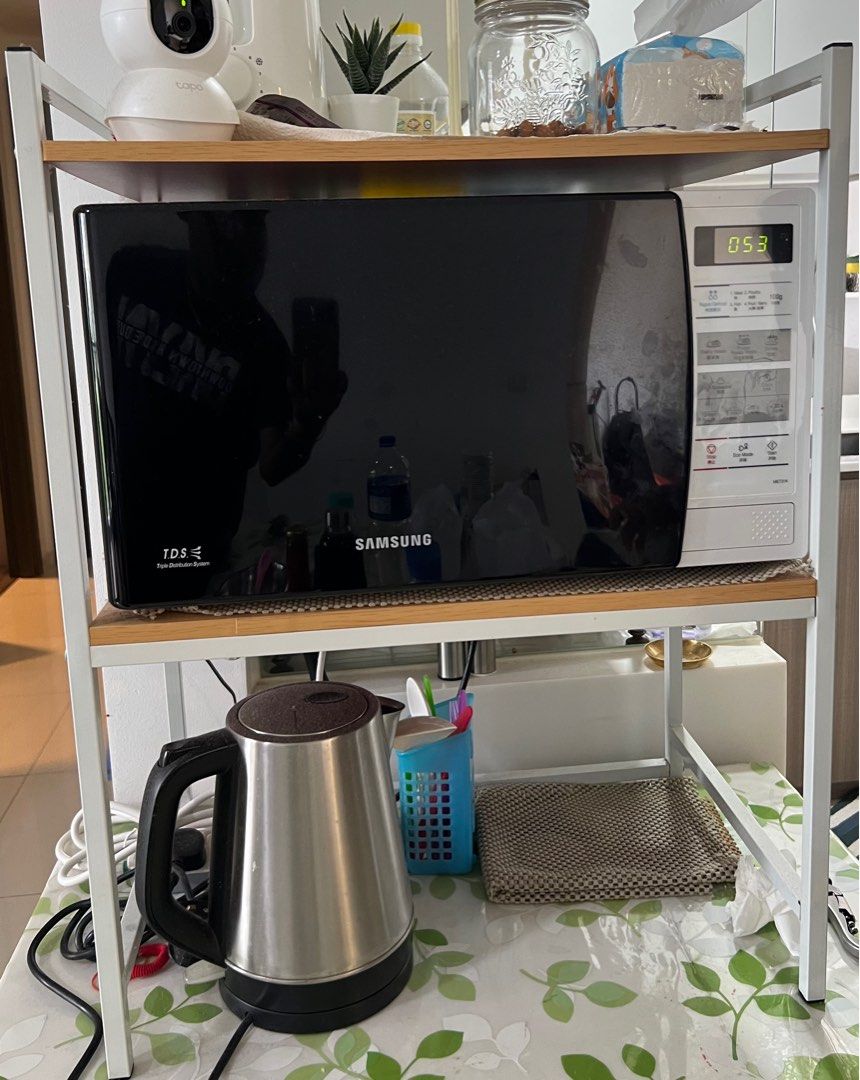 Samsung ME731K/XSP 20L Solo Microwave Oven including Rack, TV & Home ...
