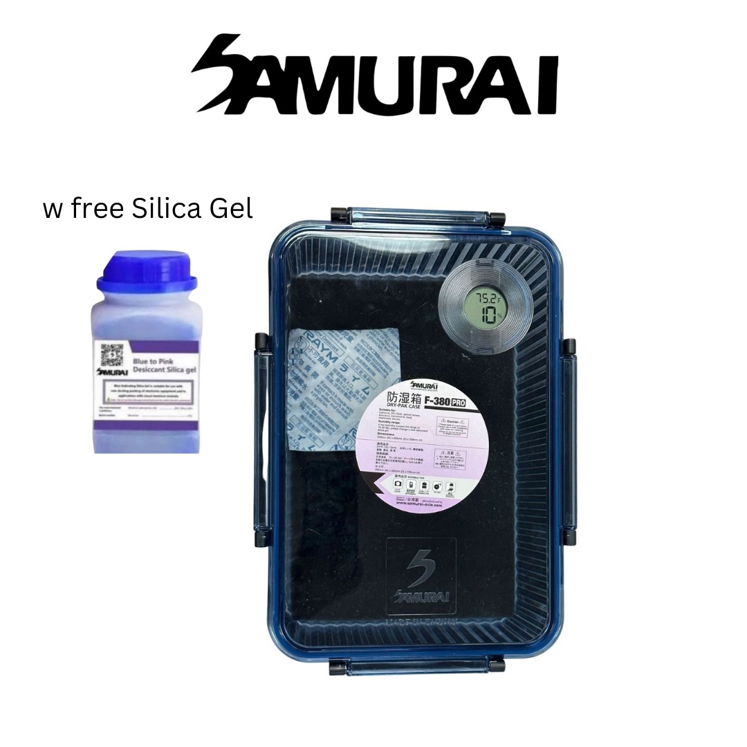 Samurai Dry Box F380 Pro (Upgraded Version) Free 1 Bottle Silica Gel (500g), Photography ...
