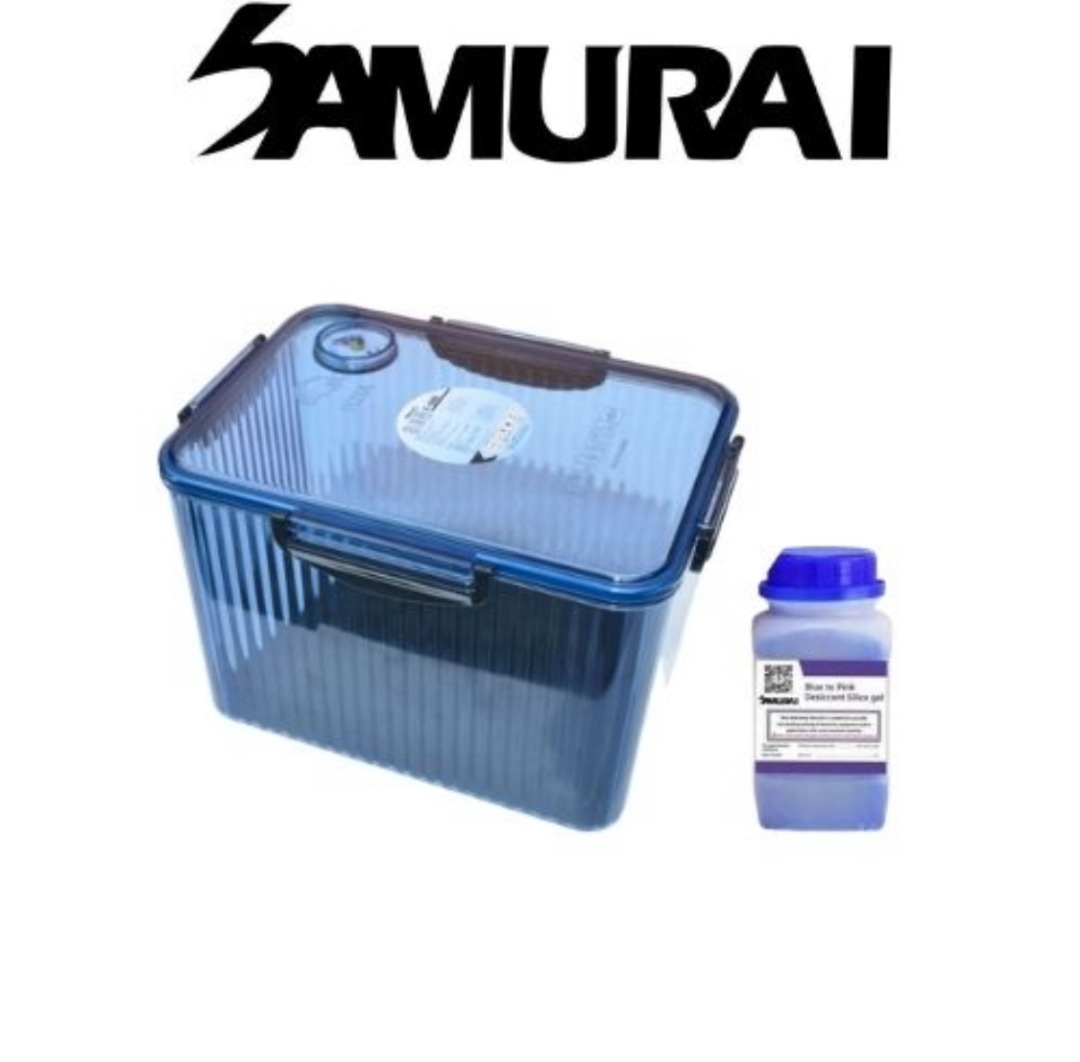 Samurai Dry Box F580 (Blue) Free 1 bottle Silica Gel (500g ...