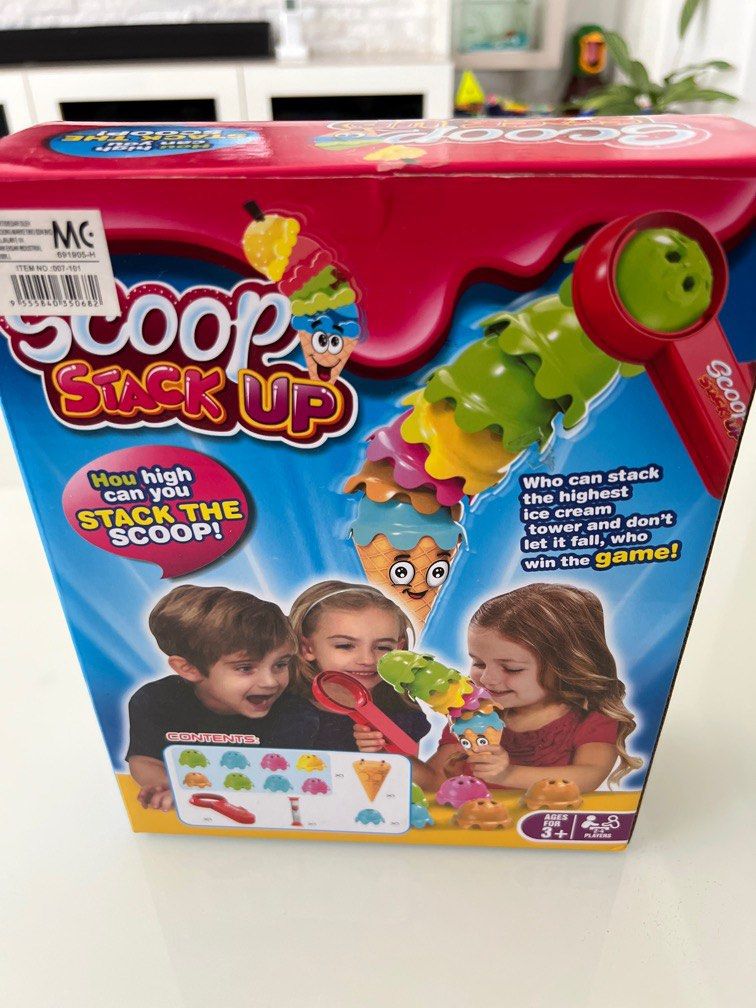 Scoop Stack Up game, Hobbies & Toys, Toys & Games on Carousell