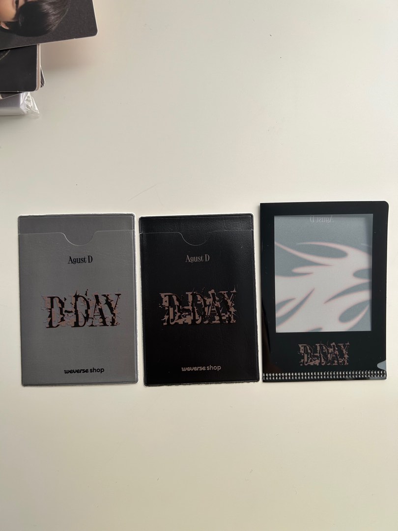 [SET] BTS Agust D / Suga D-Day POB Frame and Detachable Card Pocket ...
