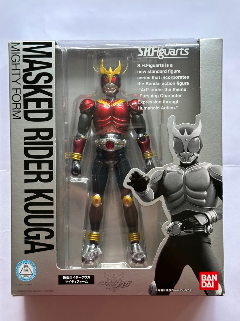 SHF S.H.Figuarts MASKED RIDER KUUGA MIGHTY FORM, Hobbies & Toys, Toys ...