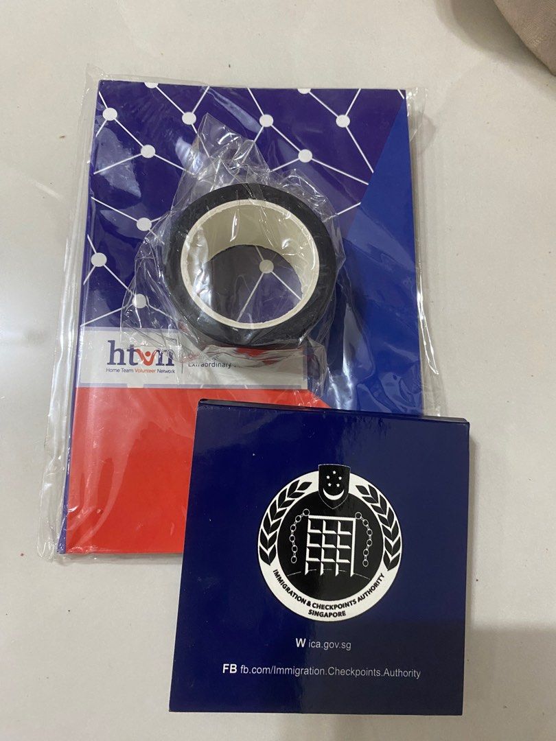Singapore Police Force sticky notes + decorative tape, Hobbies & Toys ...