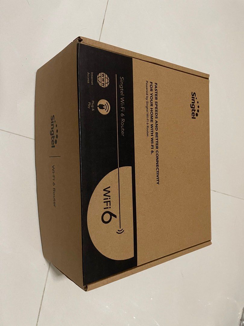 Singtel WIFI 6 Router RT5703W, Computers & Tech, Parts & Accessories ...