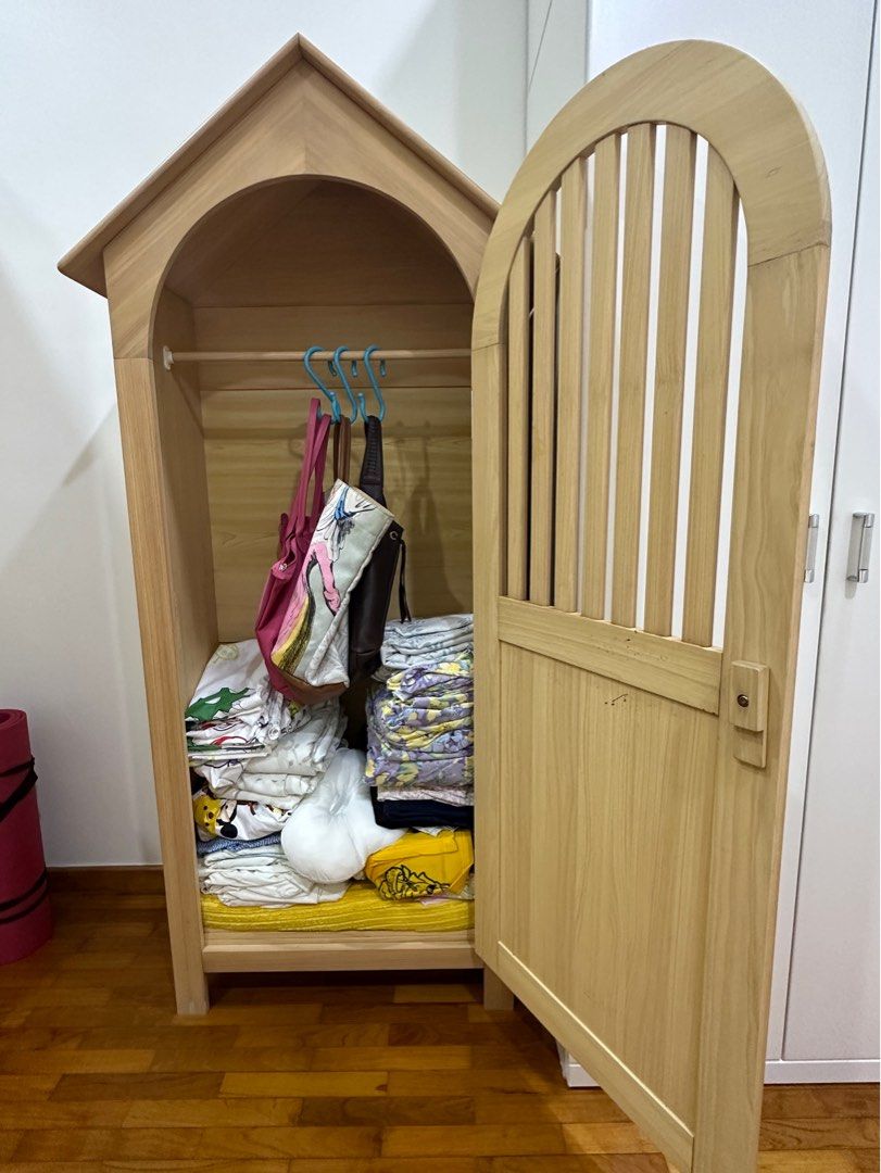 Small Clothes Cupboard, Furniture & Home Living, Furniture, Shelves ...
