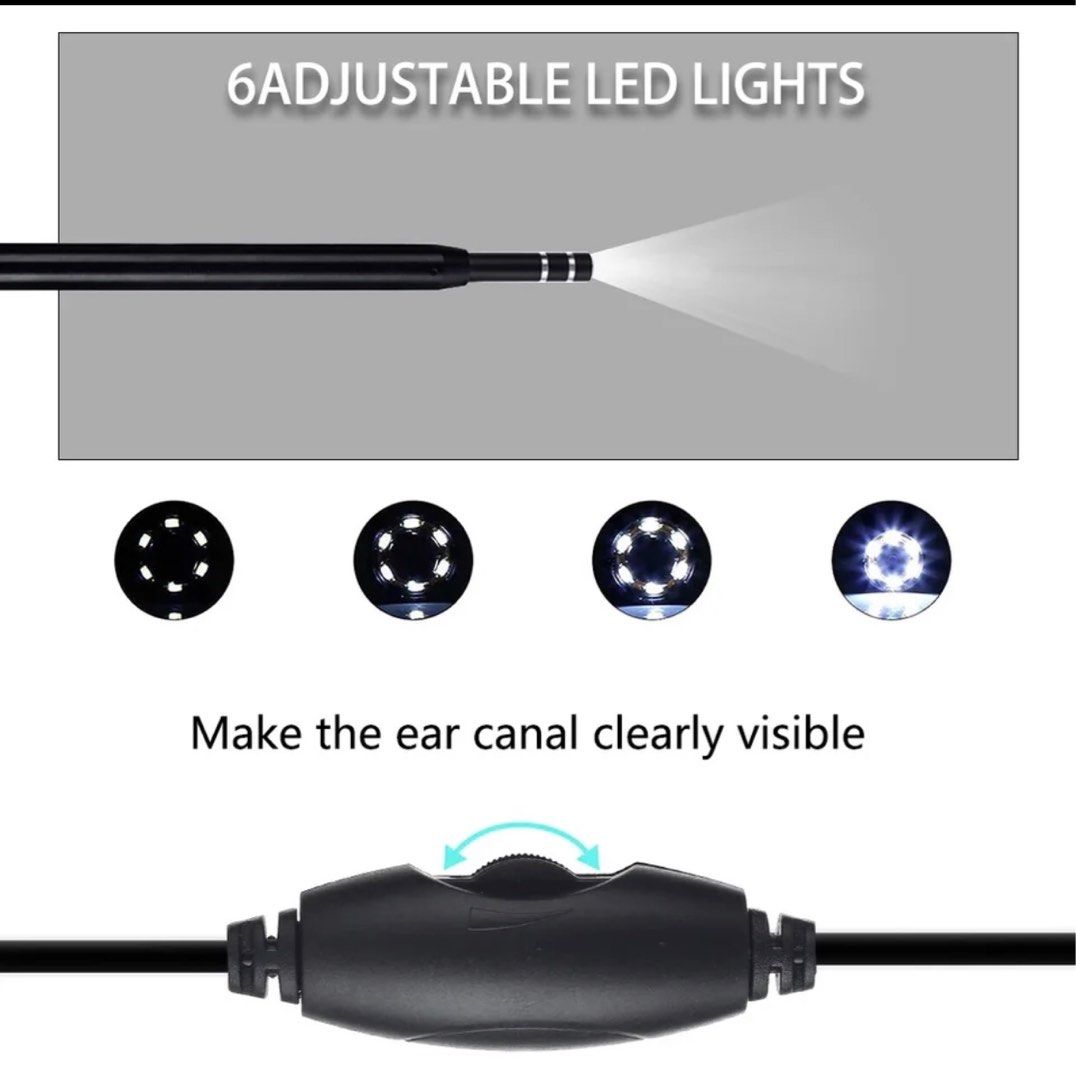 Smart Visual Medico Otoscopio Ear Cleaner Ear Endoscope Earpick Camera ...