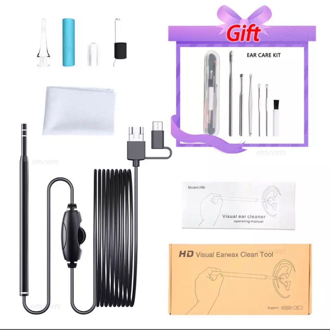 Smart Visual Medico Otoscopio Ear Cleaner Ear Endoscope Earpick Camera ...