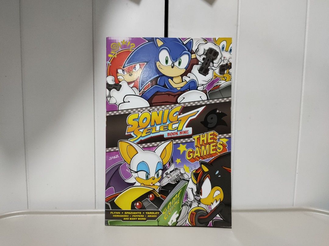 Sonic Select Book 9: The Games (Sonic Select Series) on Carousell