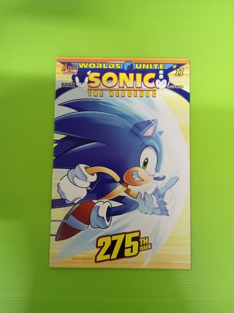 Sonic The Hedgehog #275 ( Walter Carzon - Cover Art ) Archie Comic ...