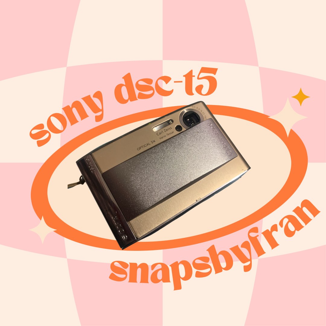 SONY CYBERSHOT DSC-T5 | digital camera digicam vintage on Carousell