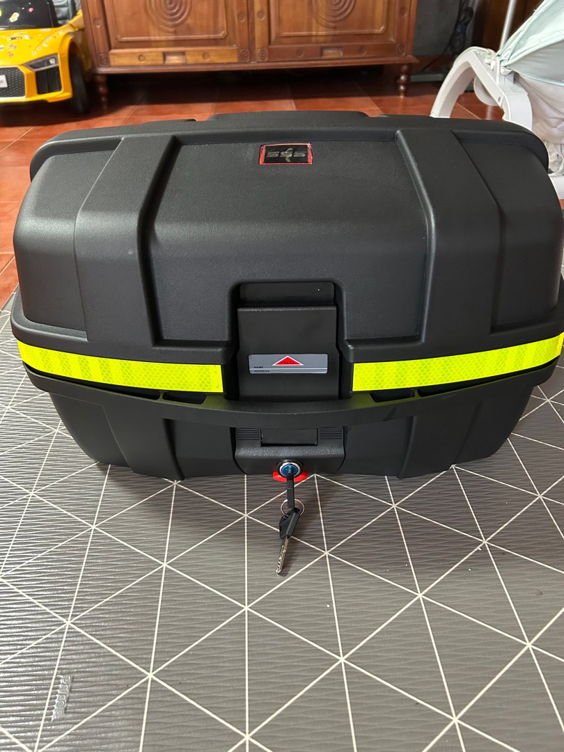 SSS Motorcycle Box + Base Plate, Motorcycles, Motorcycle Accessories on ...