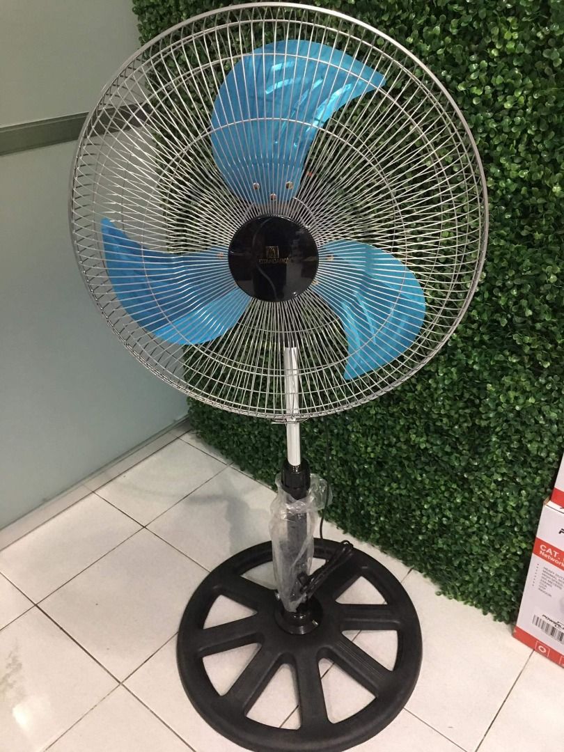 Standard 18" Electric Stand Fan Metal Blade STO-18E, Furniture & Home ...
