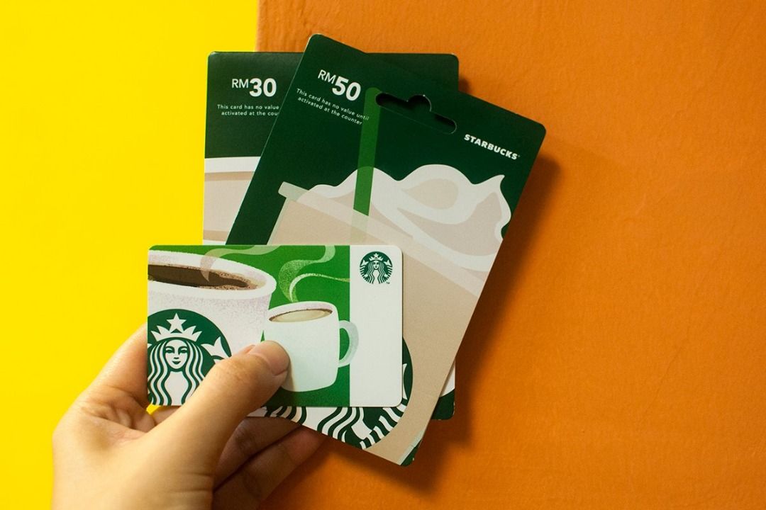 Starbucks Gift Card RM50, Food & Drinks, Beverages on Carousell