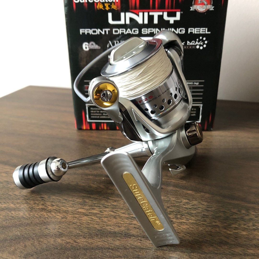 SureCatch Unity 2500 Fishing Spinning Reel, Sports Equipment, Fishing ...