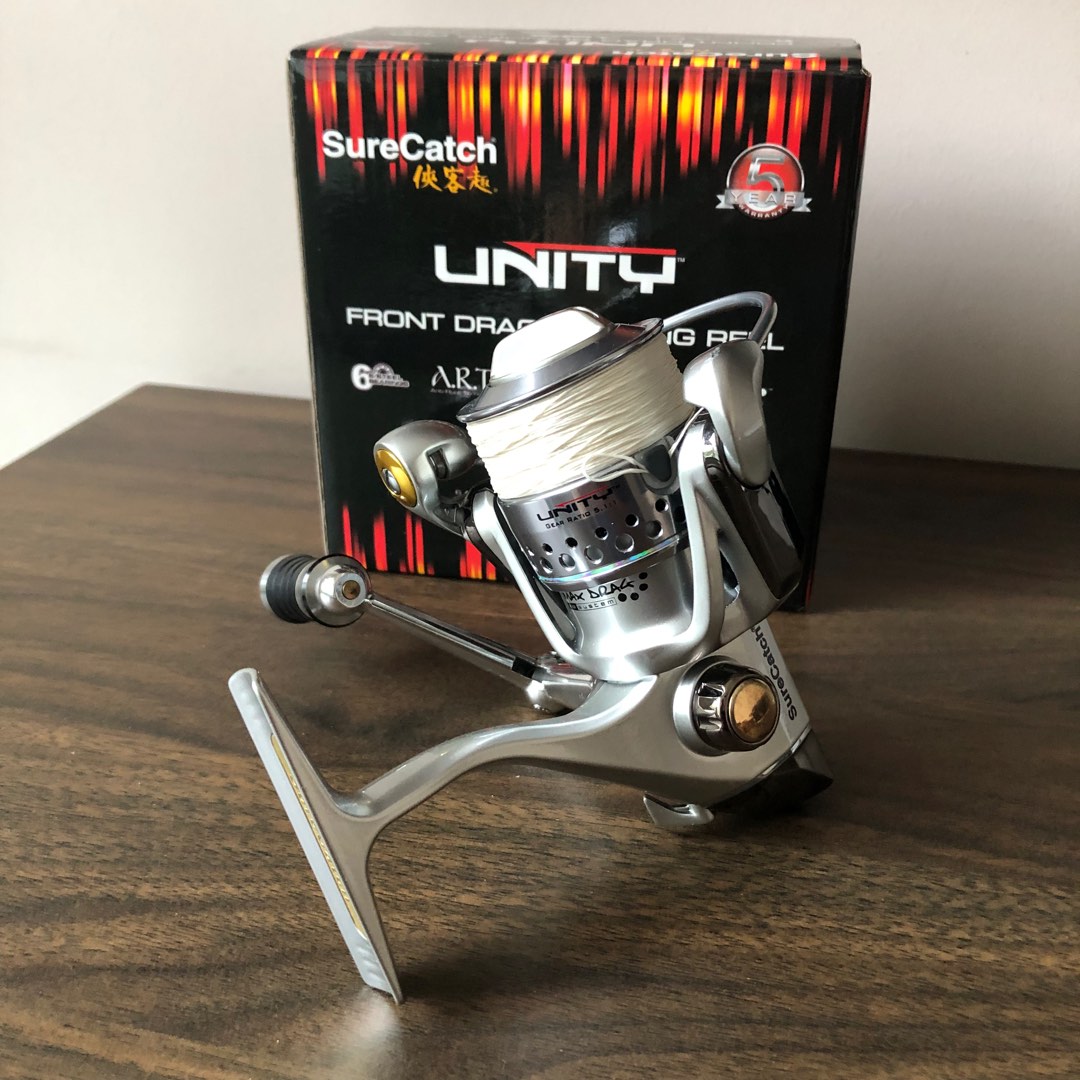 SureCatch Unity 2500 Fishing Spinning Reel, Sports Equipment, Fishing ...
