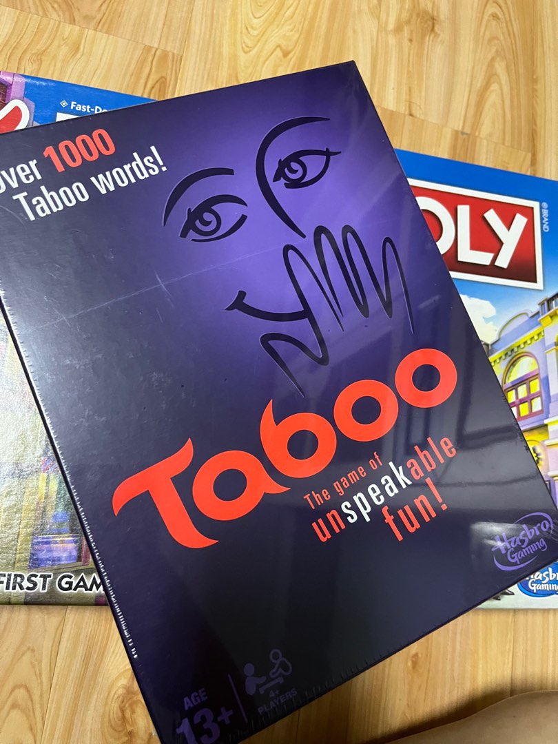 Taboo Game, Hobbies & Toys, Toys & Games on Carousell