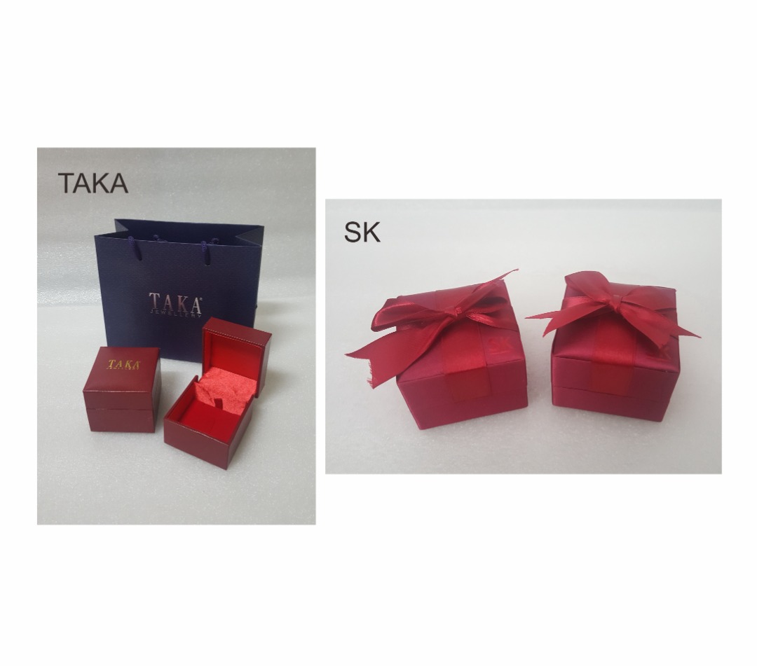 Taka Jewellery Gift Boxes And Bag Set, SK Jewellery Gift Boxes, Women's ...