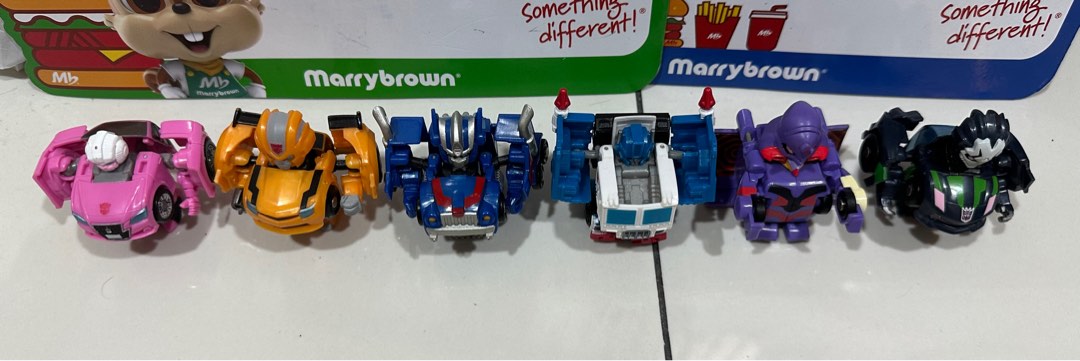 Takara Tomy Mini Transformer (Price for 6), Hobbies & Toys ...