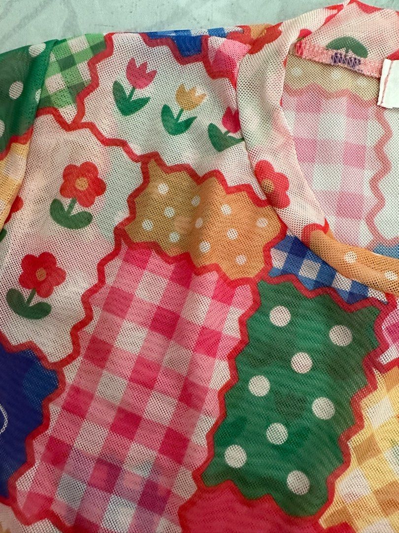 take all art doodle see thru tshirt limited pastel, Fesyen Wanita ...