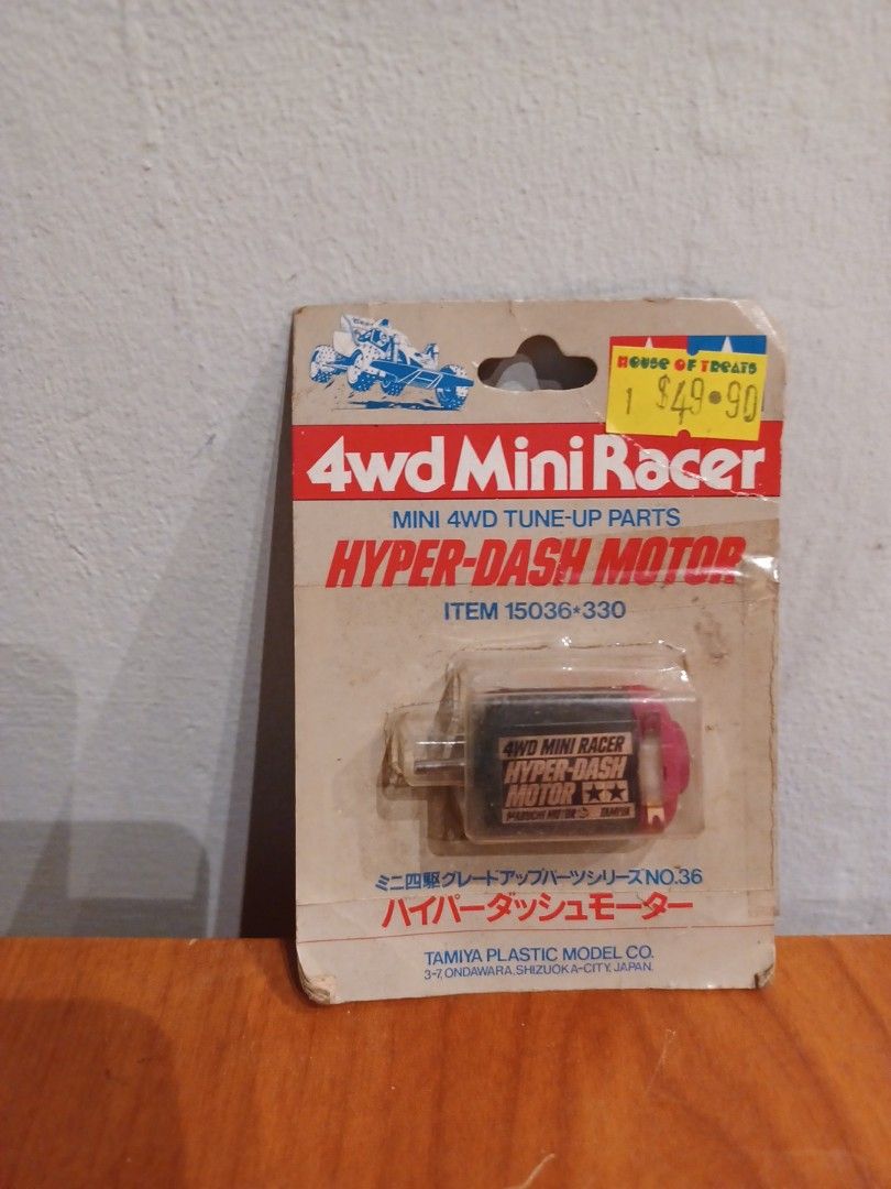 TAMIYA 4wd Mini Racer HYPER-DASH MOTOR, Hobbies & Toys, Toys & Games on ...