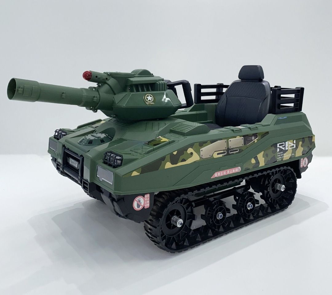Tank Children Battery Operated Ride On Car With Remote Control, Babies ...